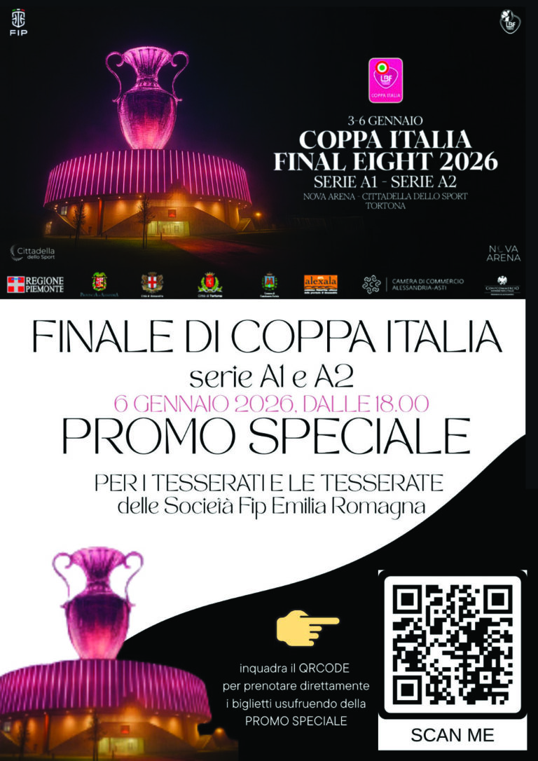 COPPA ITALIA FINAL EIGHT 2026 - Comitato Regionale Emilia Romagna - FIP ...